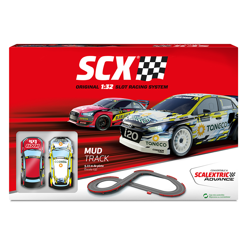 Comprar Circuito Scalextric Original Mud Track 1:32 de SCX. +6/7 Anos
