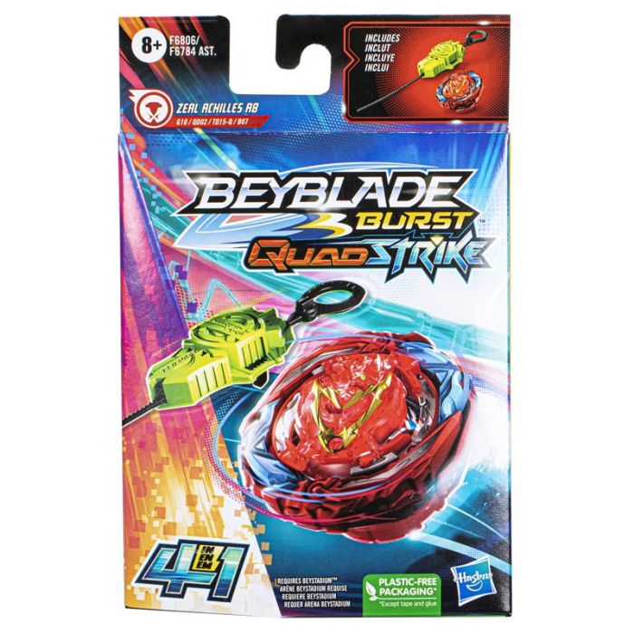 Comprar Beyblade Quadstrike kit inicial de Hasbro. +8/9 Anos