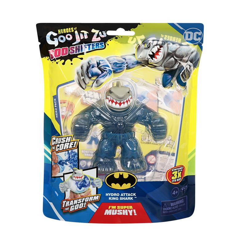 Goo Jit Zu figuras DC Heroes King Shark