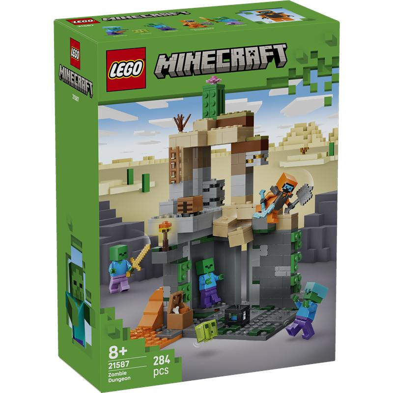 Lego Minecraft la mazmorra de zombies